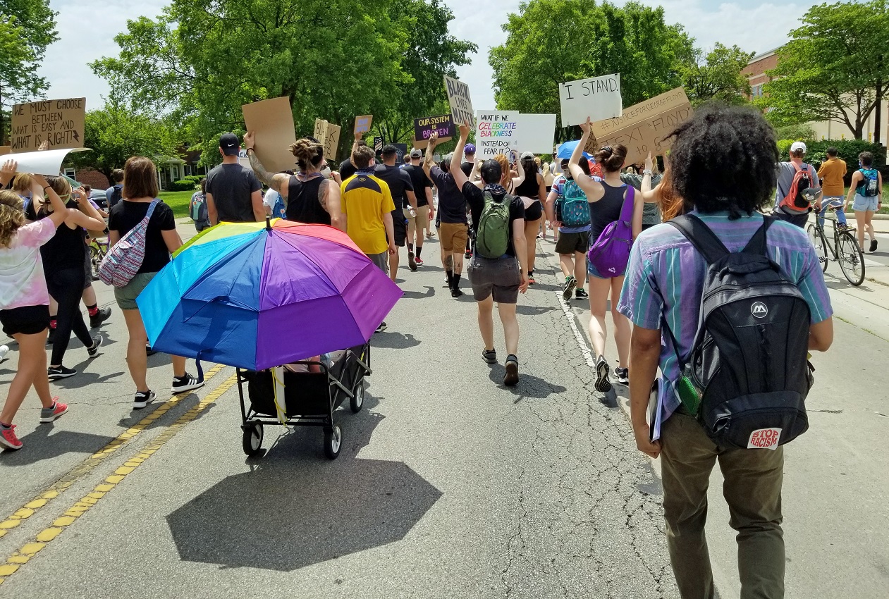 Upper Arlington Black Lives Matter Solidarity March | ColumbusFreePress.com